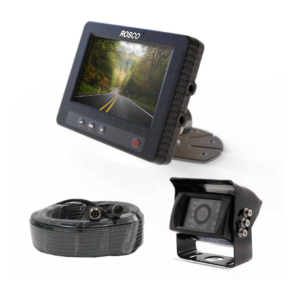 Backup Camera Kit with 5” Color Monitor – Rosco Vision | Shop